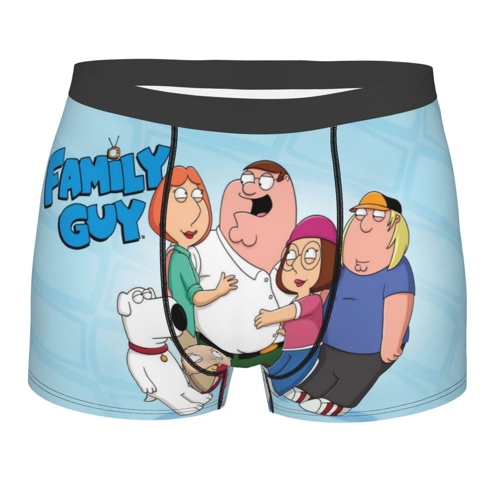 Mens Fam-ily Guy Underwear Boxer Briefs Comfort & Soft Boxer Briefs ...