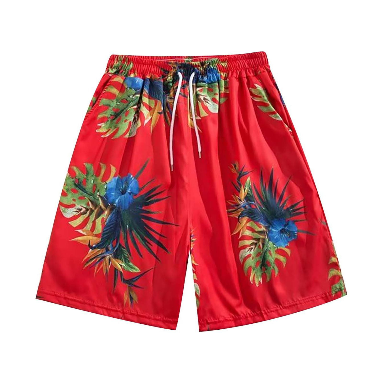 Mens Fashion Swimming Trunks Leisure Pants Summer Printed Patterns ...