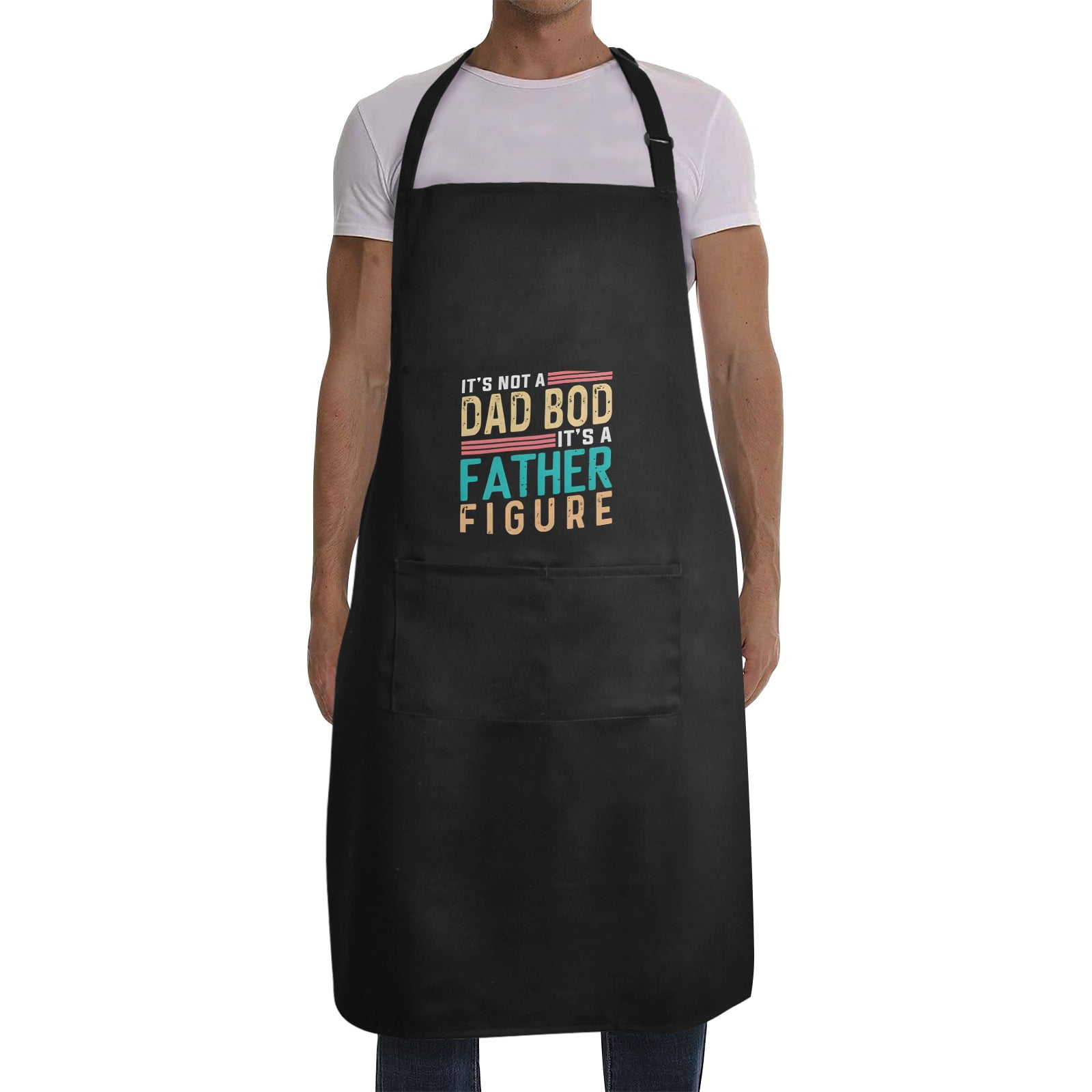 Mens Father's Day Apron - Custom BBQ Grill Kitchen Chef Apron for Men ...