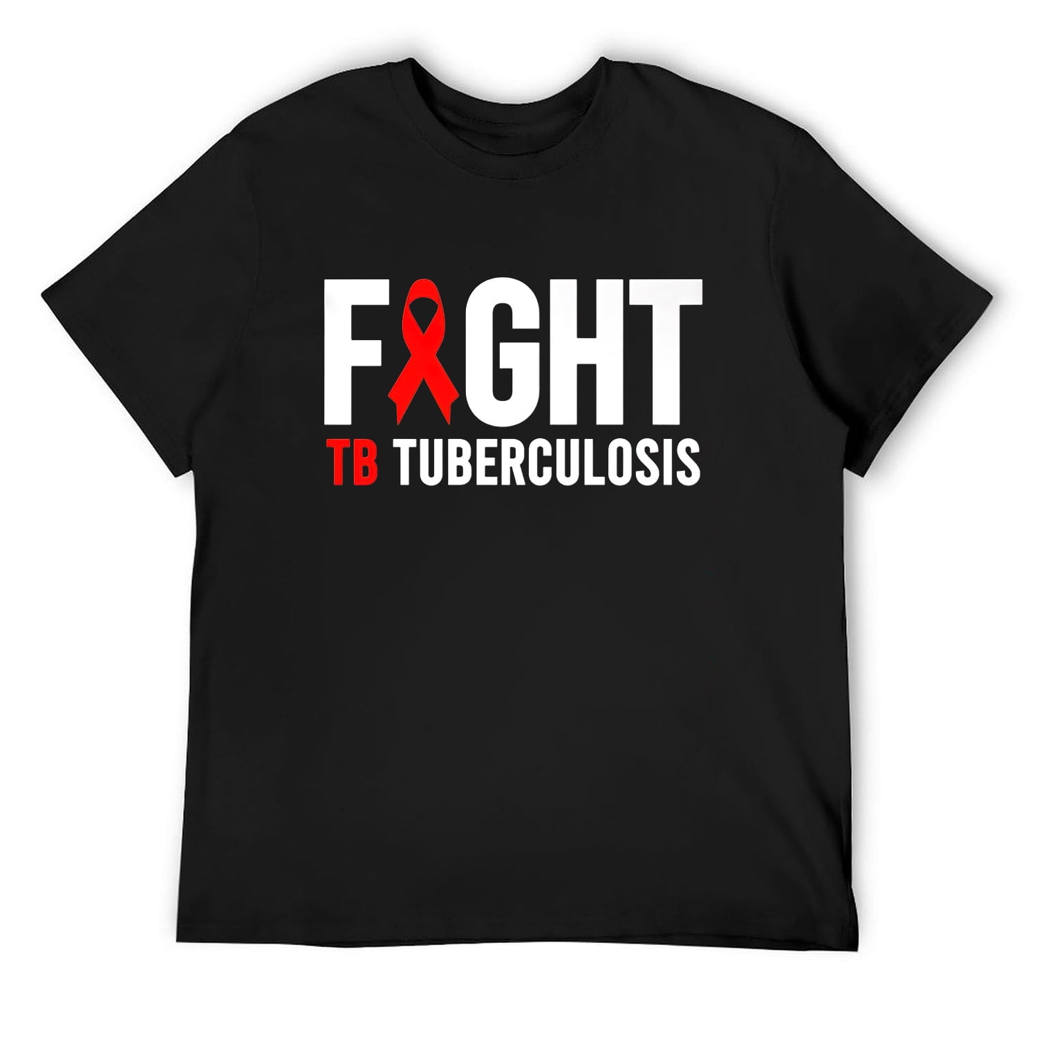 Mens Fight TB Tuberculosis - World TB Day Tuberculosis Awareness T-Shirt Black Large - Walmart.com