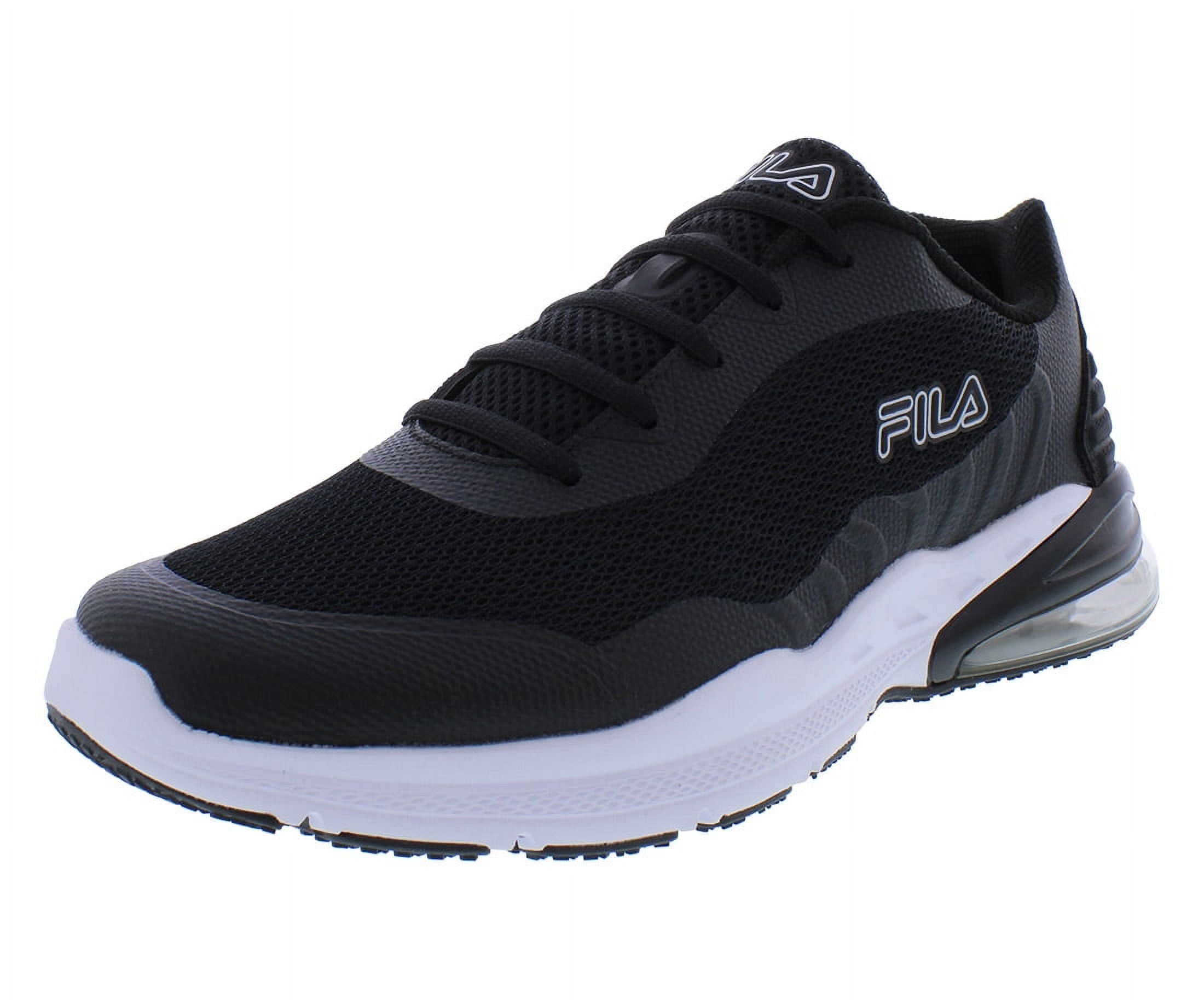 FILA Mens Fila Acumen Viz 2 Shoe, Size 11, Black, White, Metallic ...