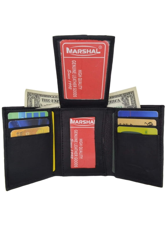 Men's Trifold Leather Wallets