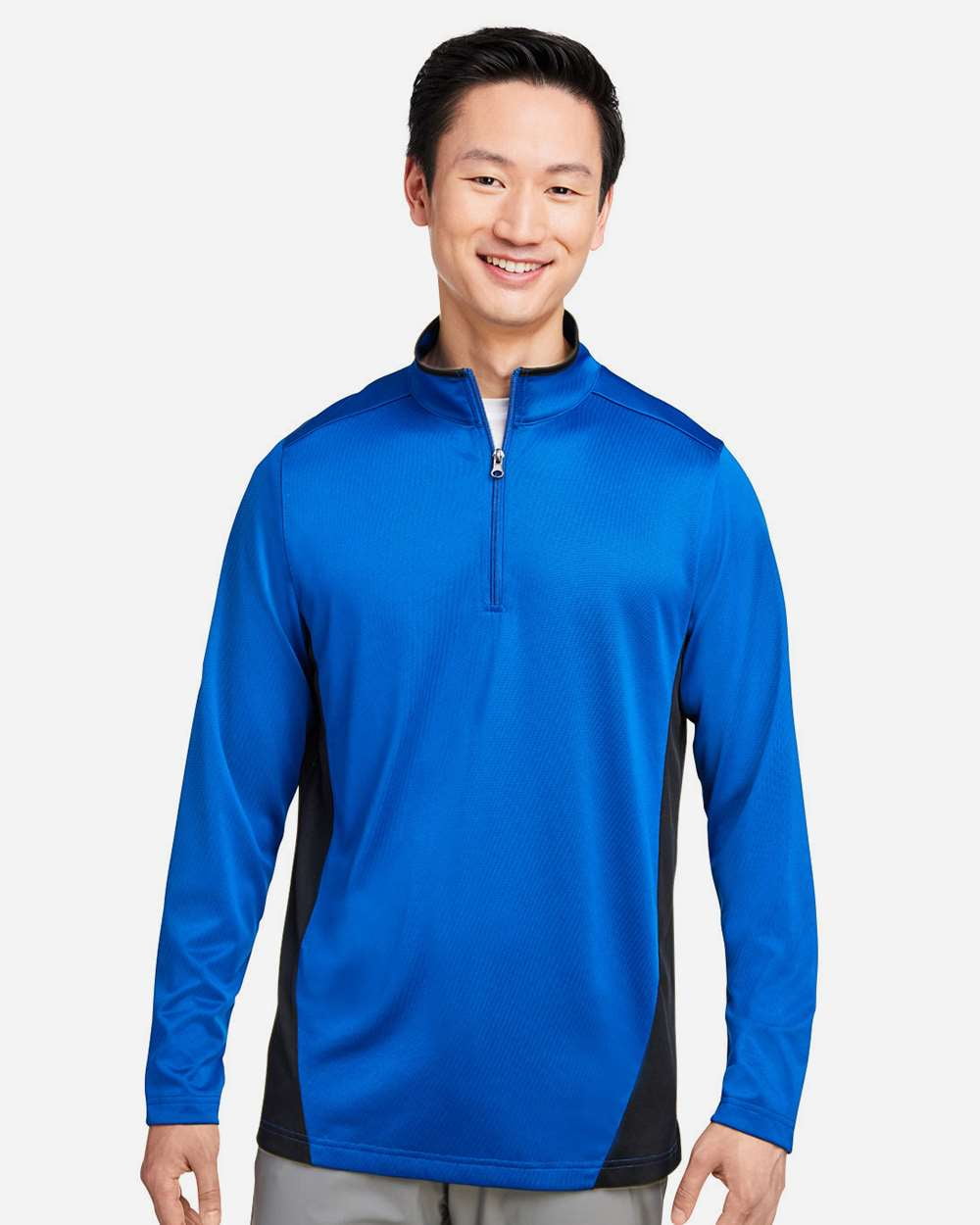 Men's Flash Snag Protection Plus IL Colorblock Quarter-Zip - Walmart ...