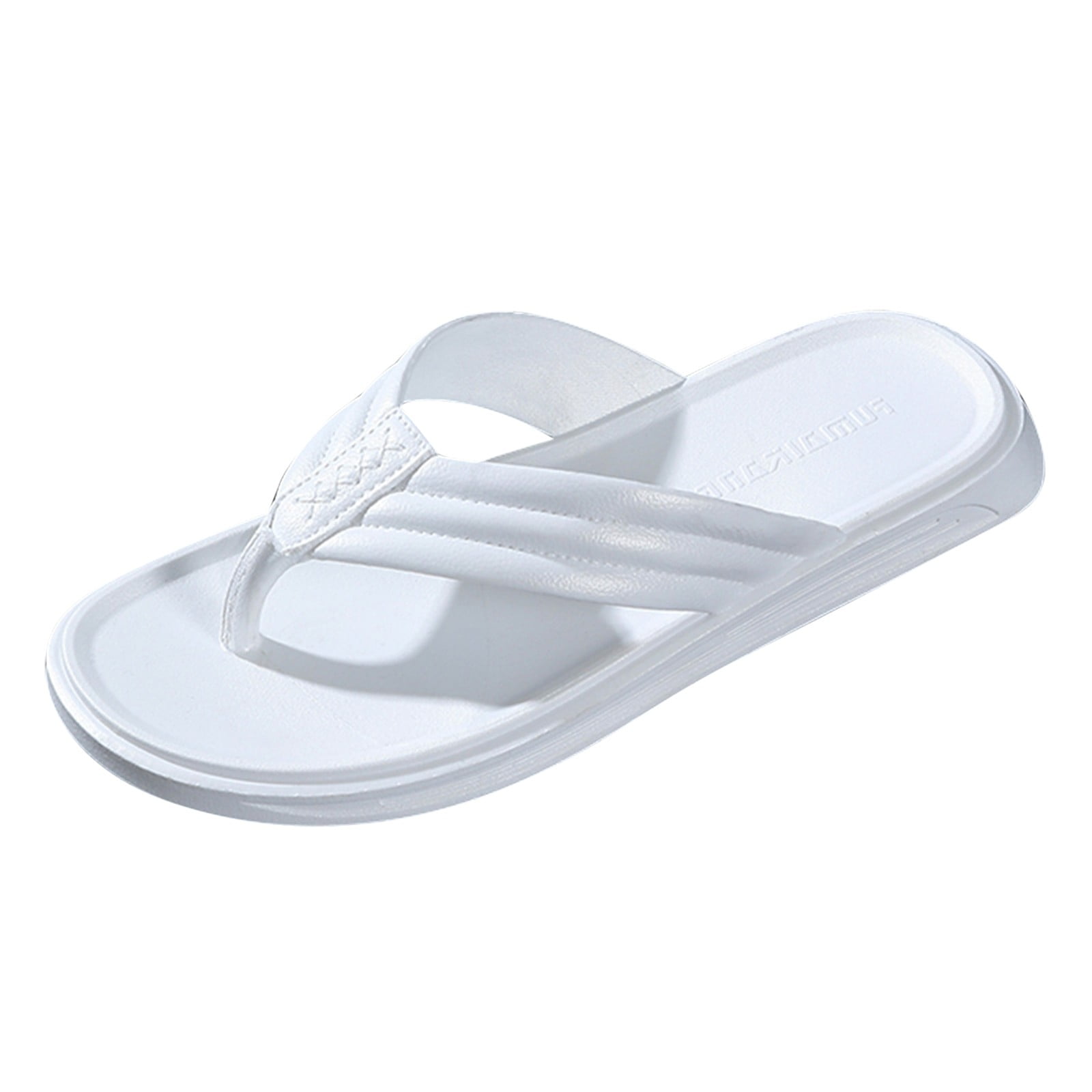 Mens Flip Flops Men Shoes Fashion Beach Flip Flops Flat Toe Sandwich ...