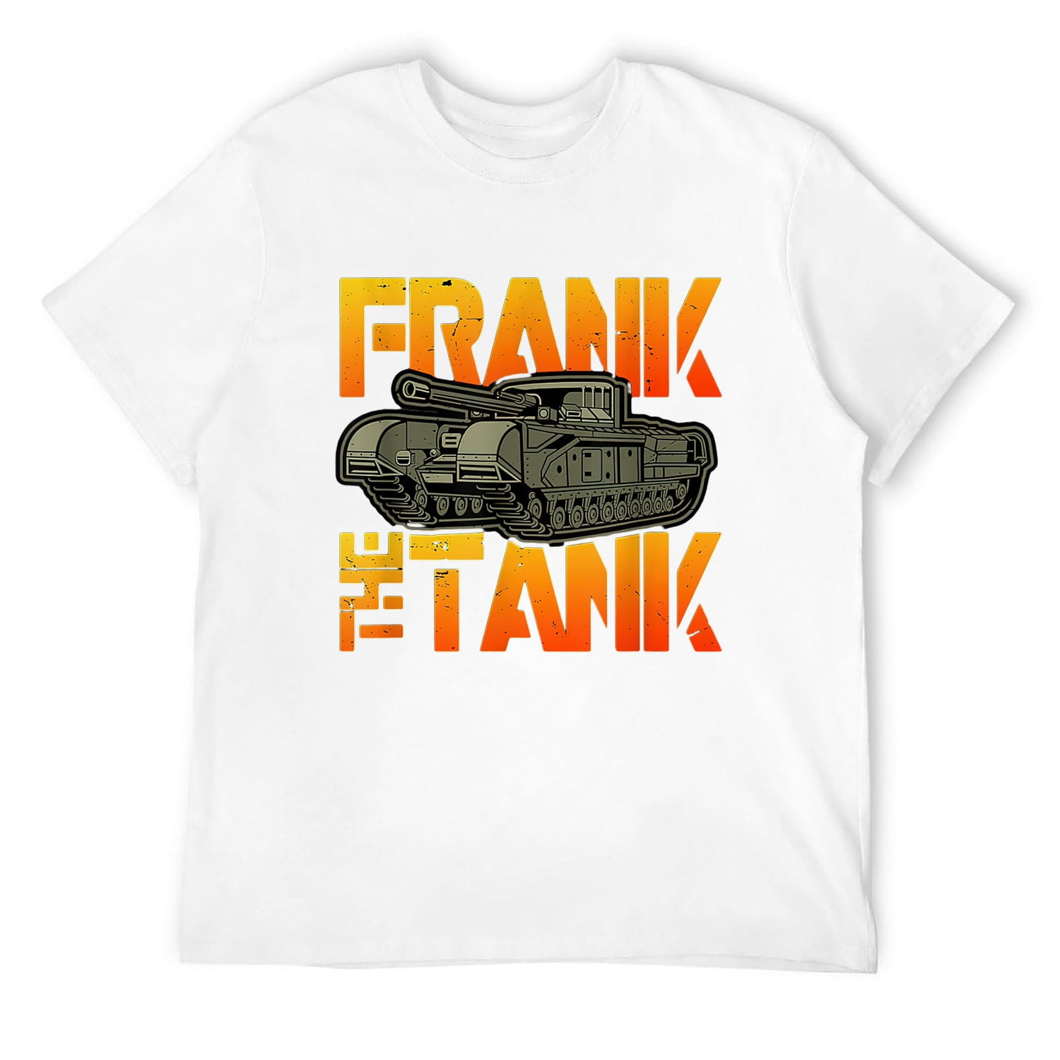 Mens Frank The Tank Tank Saying Party Celebrations T-Shirt White Small ...