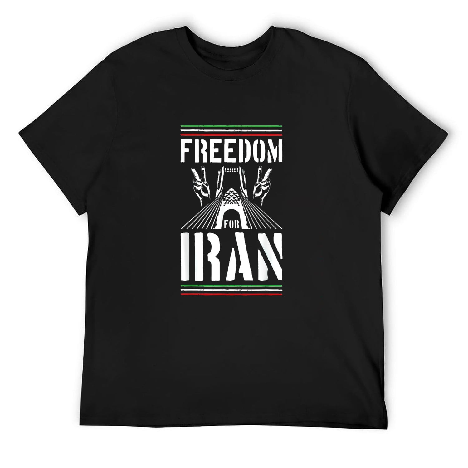 Mens Free Iran | Freedom For Iran | Azadi Persian Peace Quote T-Shirt ...