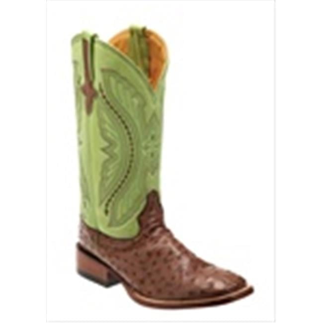 Mens Full Quill Ostrich Square-Toe Kango Boots 10D - Walmart.com
