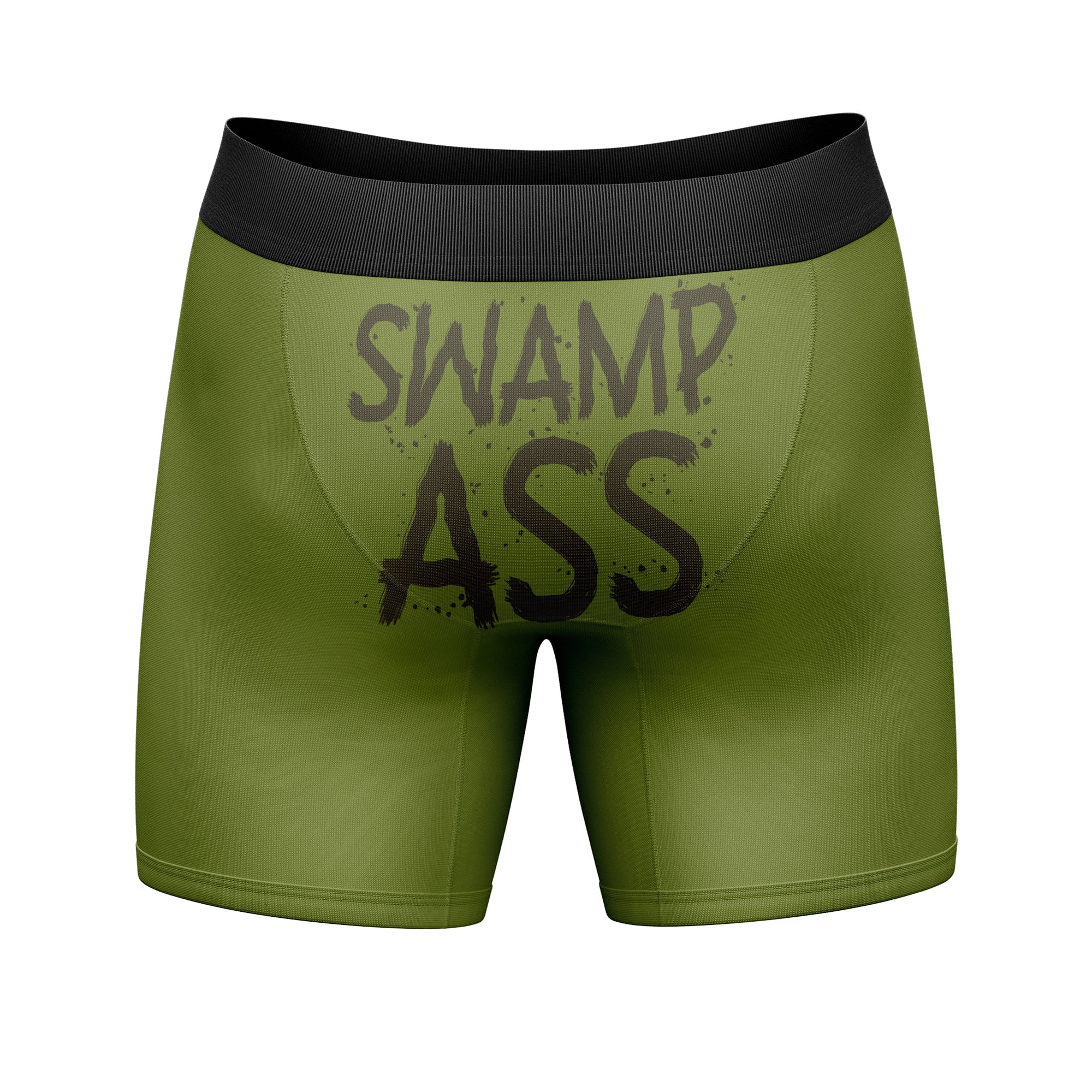 Mens Funny Boxers Swamp Ass Sarcastic Graphic Underwear for Men ...