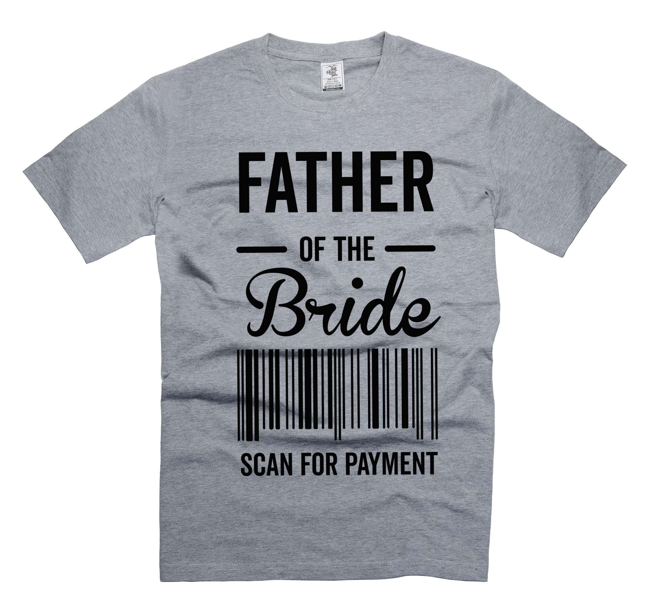 Mens Funny Bride Father T-shirt Father Of The Bride Shirt Bachelor ...