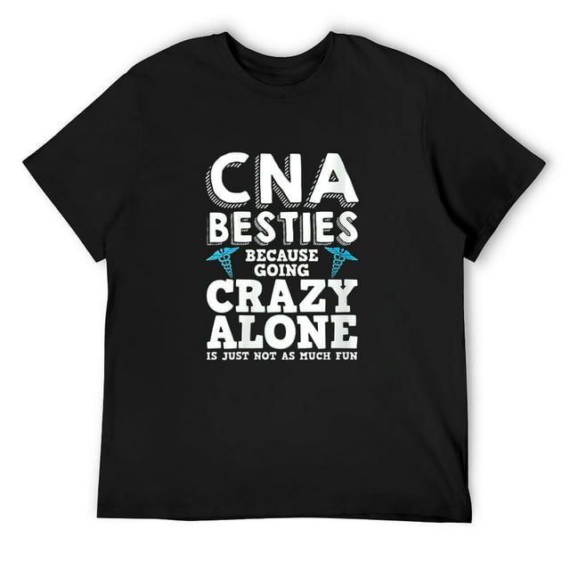 Mens Funny Cna Design Healthcare Worker Women Girls Nurse Besties V ...