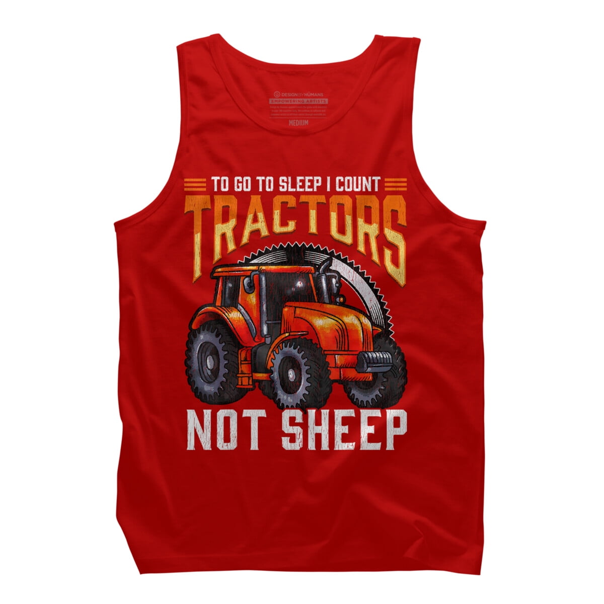 Mens Funny Farmer's Tractor T Shirt Tractor Fan Tee Mens Red Graphic ...