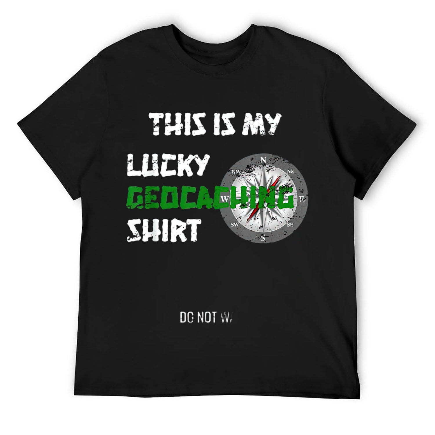 Mens Funny Geocacher gift with that This Is My Geocaching T-Shirt Black ...