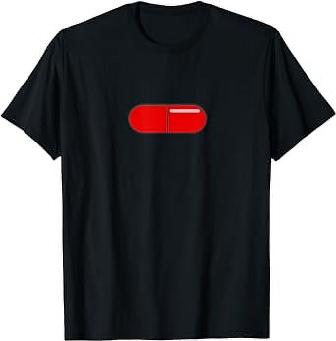 Mens Funny MGTOW Red Pill Capsule Mens Rights Simple T-Shirt - Walmart.com