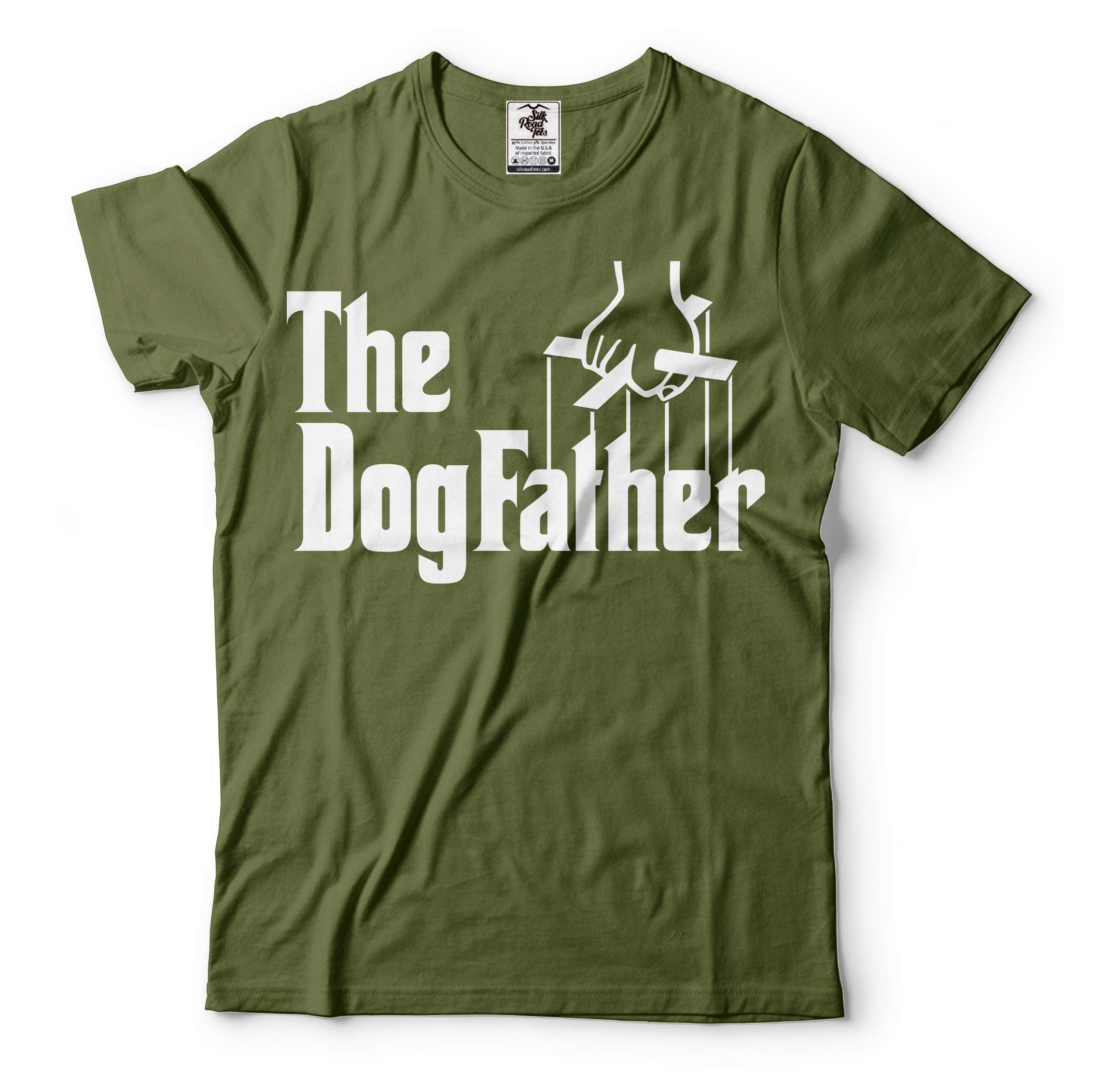 Mens Funny Shirt Dog Father Shirt Dog Dad Gifts Gift For Men Humorous ...