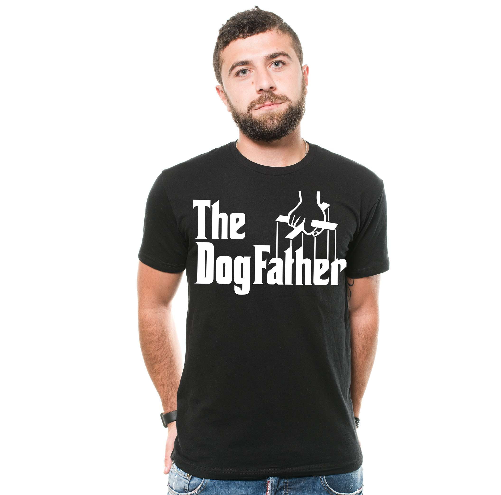 Mens Funny Shirt Dog Father Shirt Dog Dad Gifts Gift For Men Humorous ...