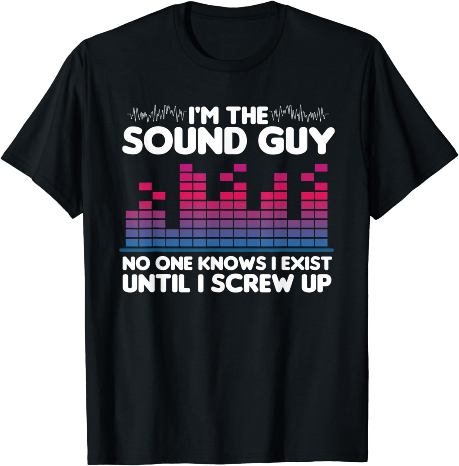 Mens Funny Sound Guy Shirt Gift for technician tee - Walmart.com