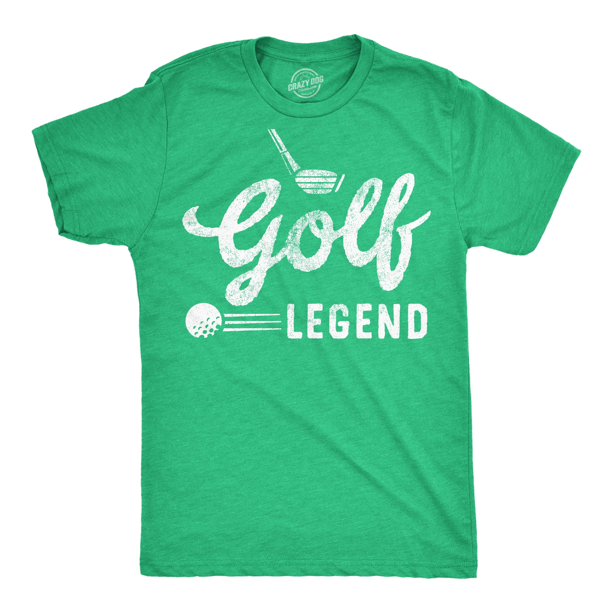 Mens Funny T Shirts Golf Legend Sarcastic Sports Graphic Tee Graphic ...