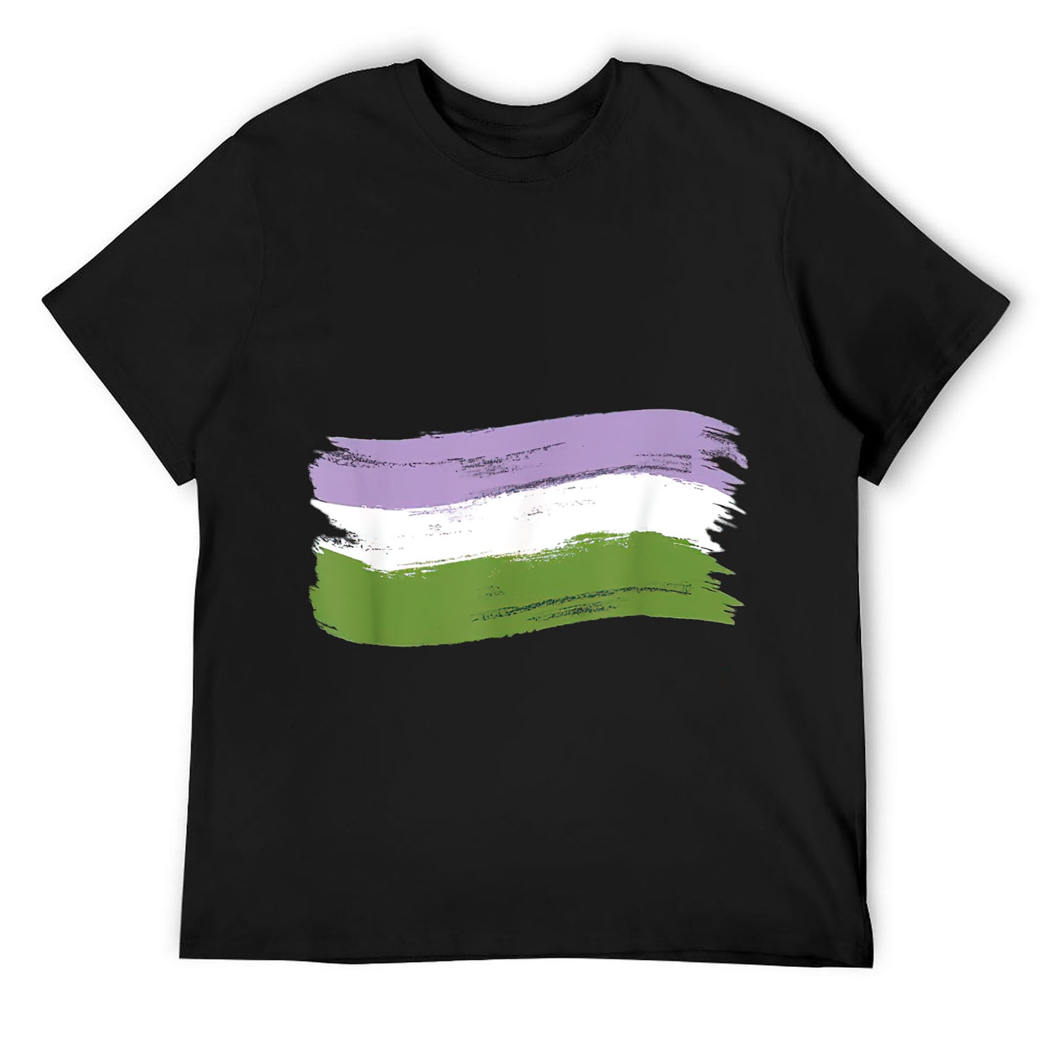 Mens Genderqueer Pride Flag Pro LGBTQ Equality Rights Month Print T ...