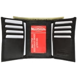 menswallet, Genuine Leather Trifold Wallet, 8 Credit Card Slots, ID ...