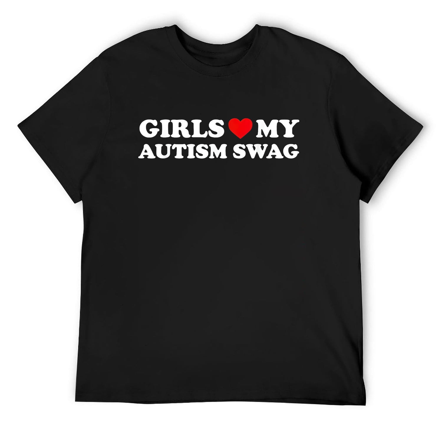 Mens Girls Love My Autism Swag Funny Autistic Girl Awareness T-Shirt ...