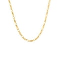 Mens Gold-Tone Stainless Steel Figaro Chain, 24-Inches - Walmart.com