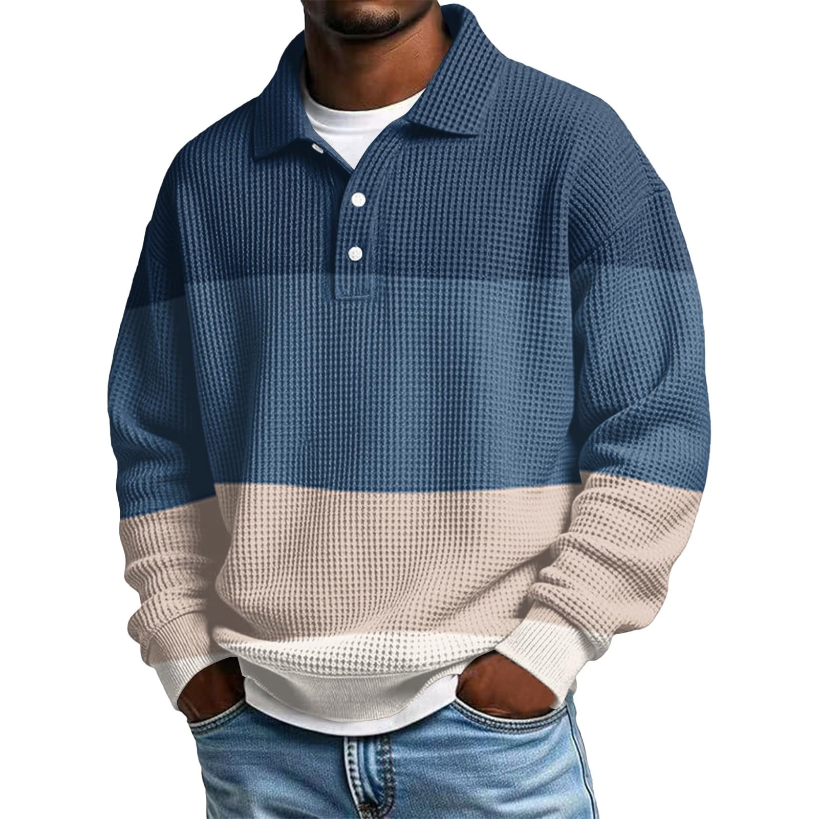 Mens Golf Polo Kni Gradient Color Sport Mens Performance Polos,Dark ...