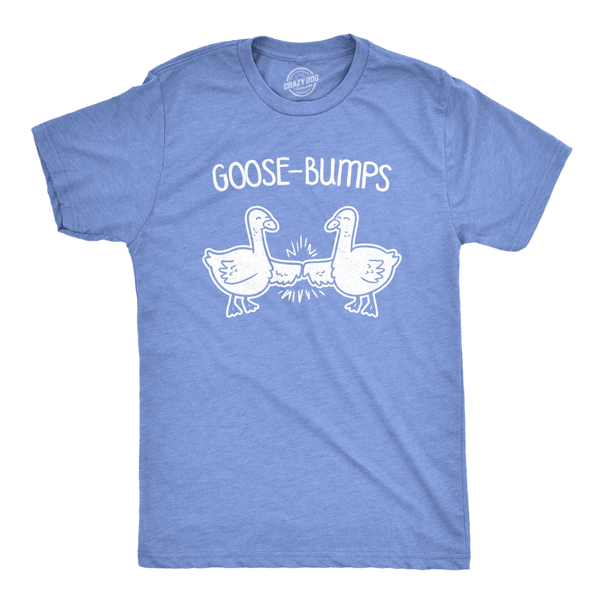 Mens Goose Bumps T Shirt Funny Knuckles Bird Fist Bump Graphic Novelty ...