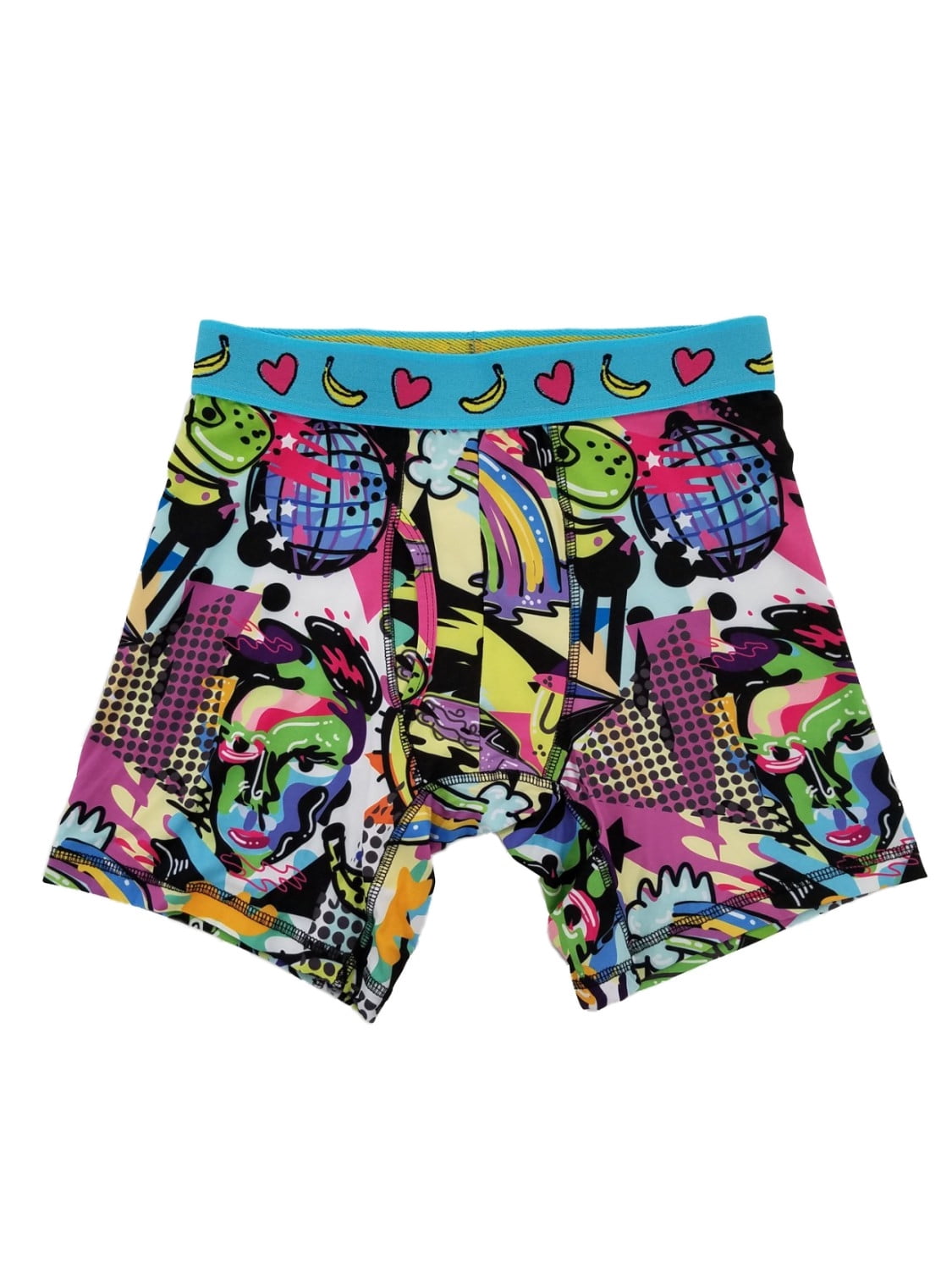 Mens Graffiti Art Painting Underwear Boxer Briefs Large - Walmart.com