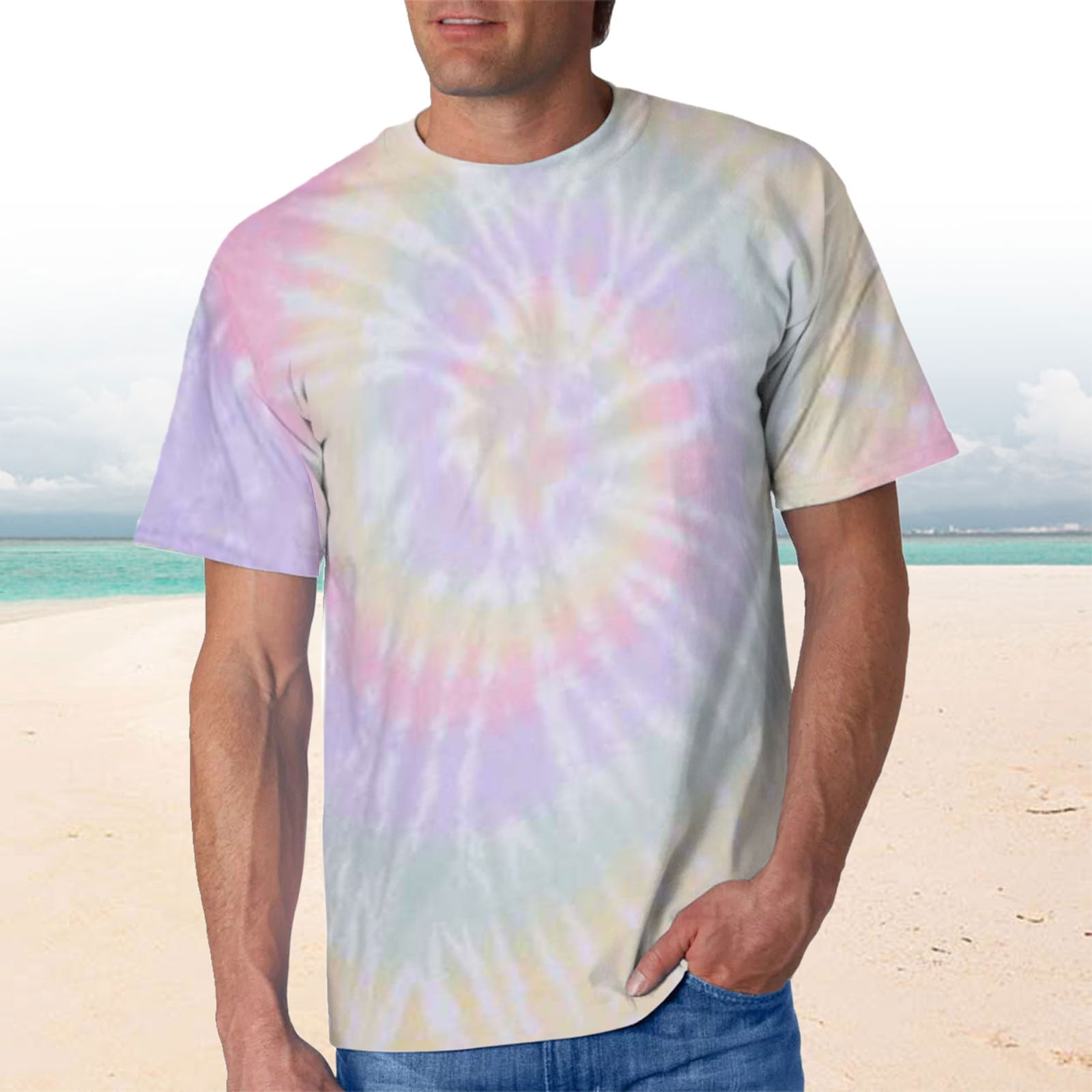 Mens Graphic T-Shirts, Cotton Mens Tshirts, Short Sleeve Casual Summer ...