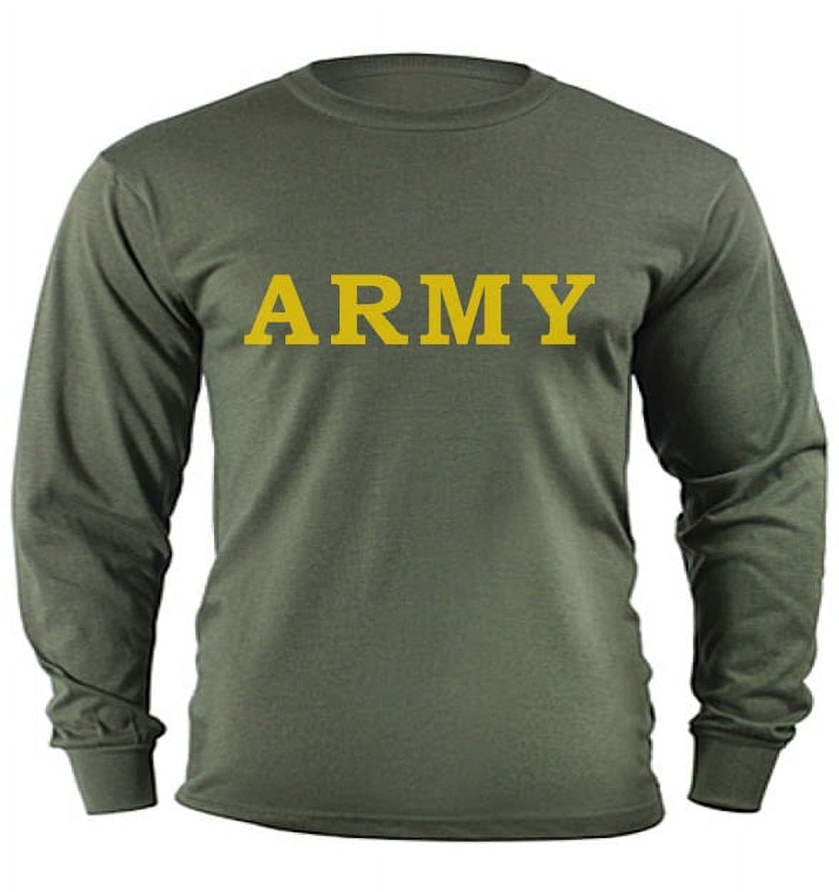 Mens Graphic Tees Army Long Sleeve Shirt - Walmart.com