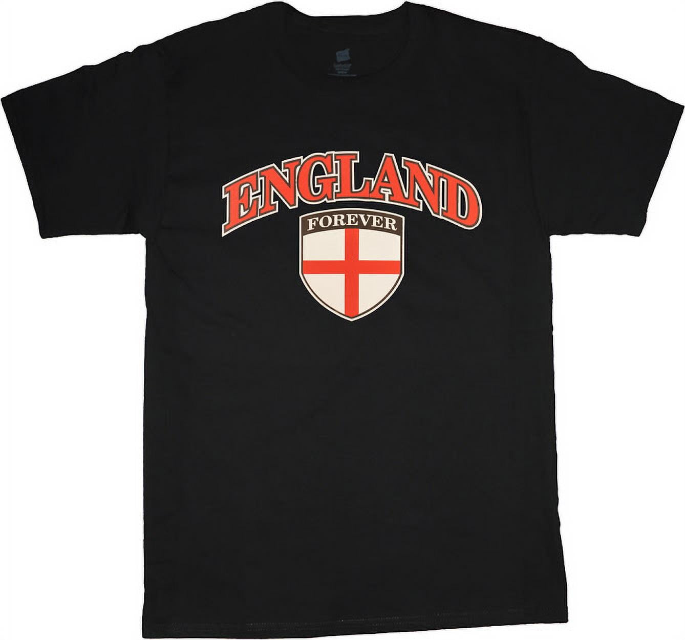 Mens Graphic Tees England Crest T-shirt - Walmart.com