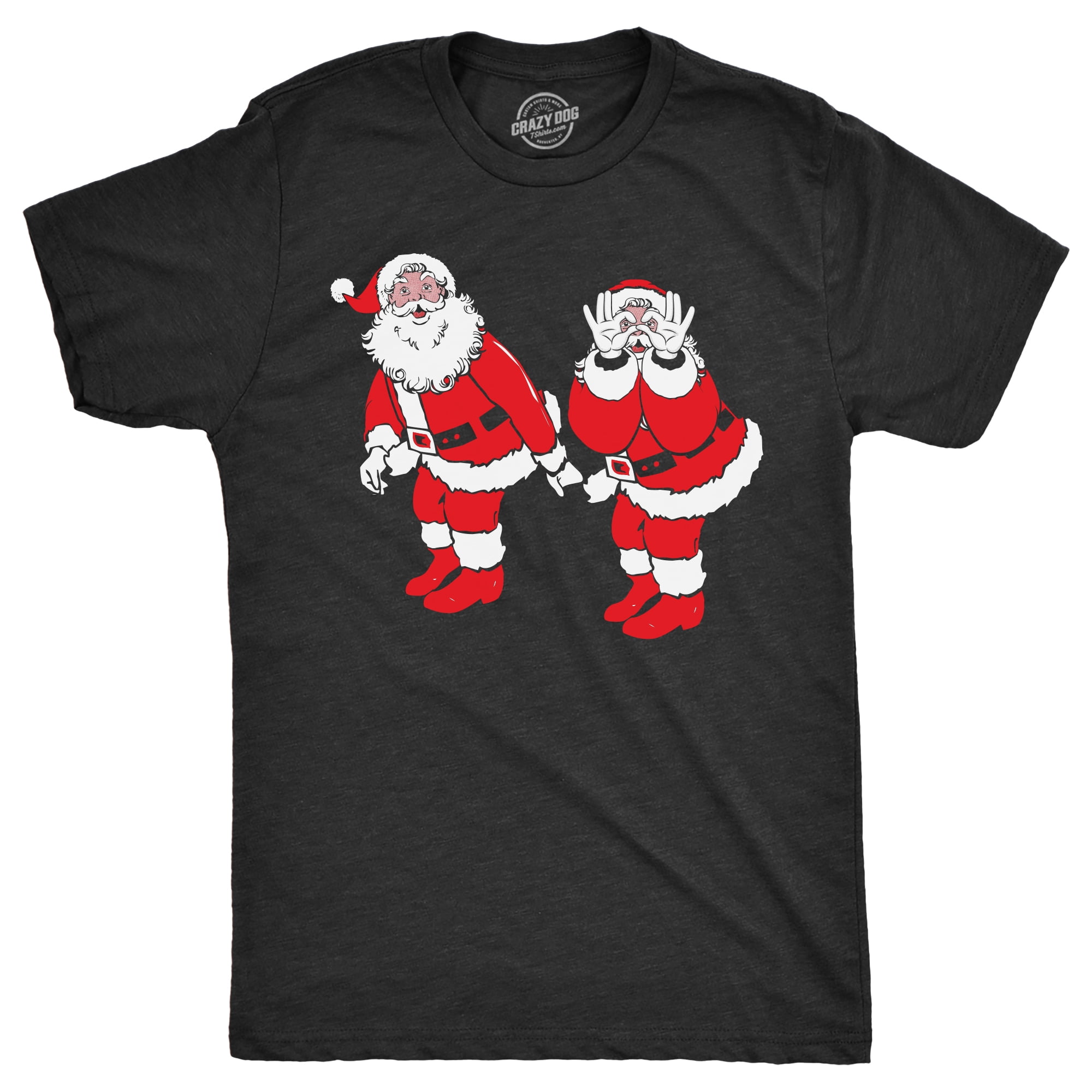 Mens Griddy Dance Santa T Shirt Funny Xmas Viral Dancing St Nick Joke ...