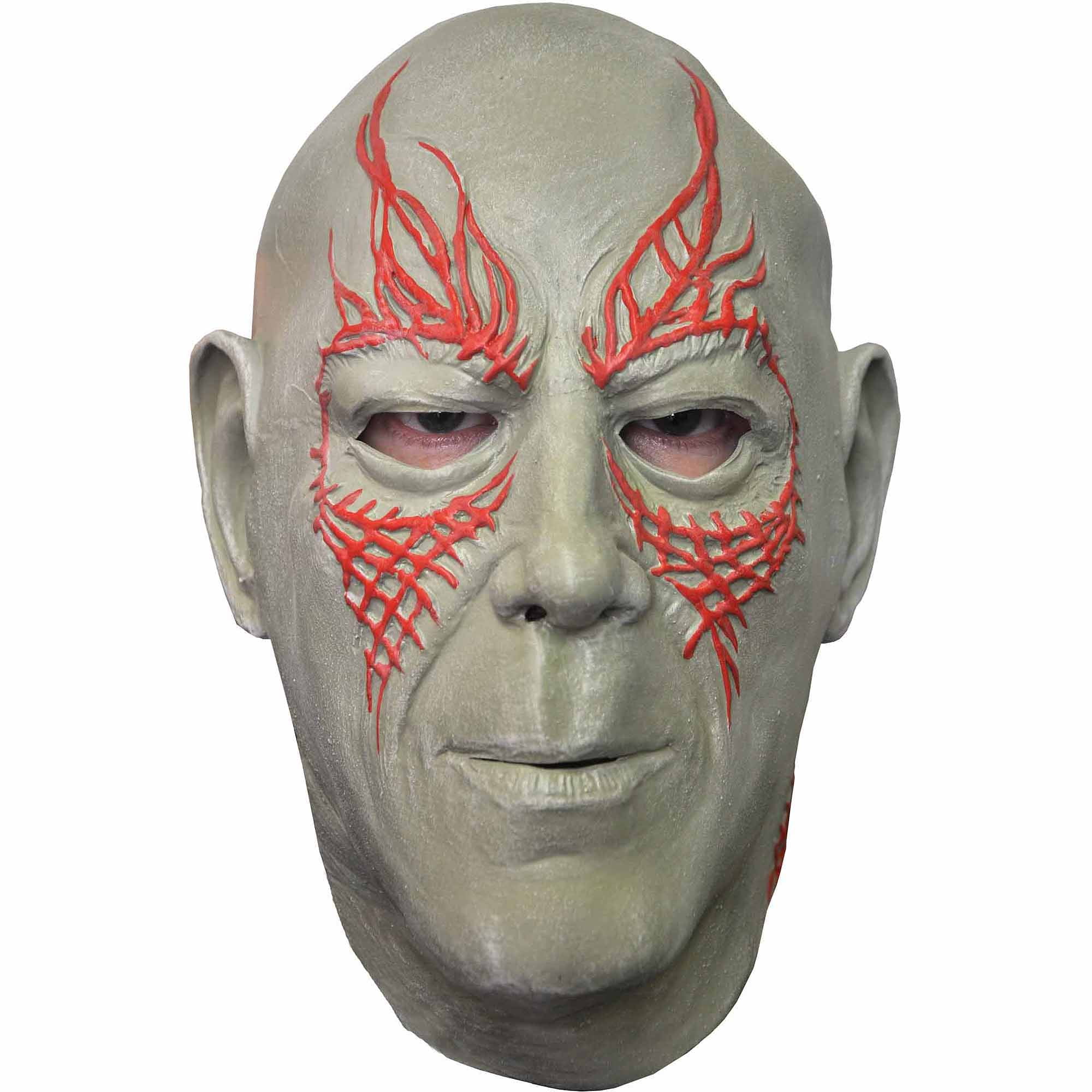 Mens Guardians Of The Galaxy Overhead Drax The Destroyer Mask - Walmart.com
