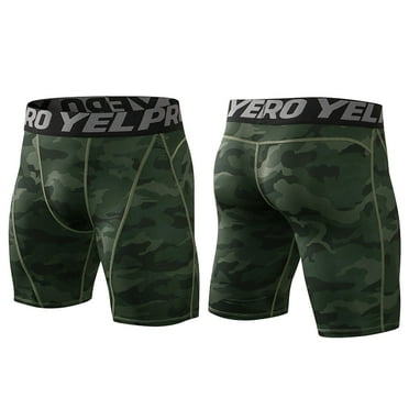 Compression Pants Sports Shorts Men's Elastic Quick-drying Breathable ...