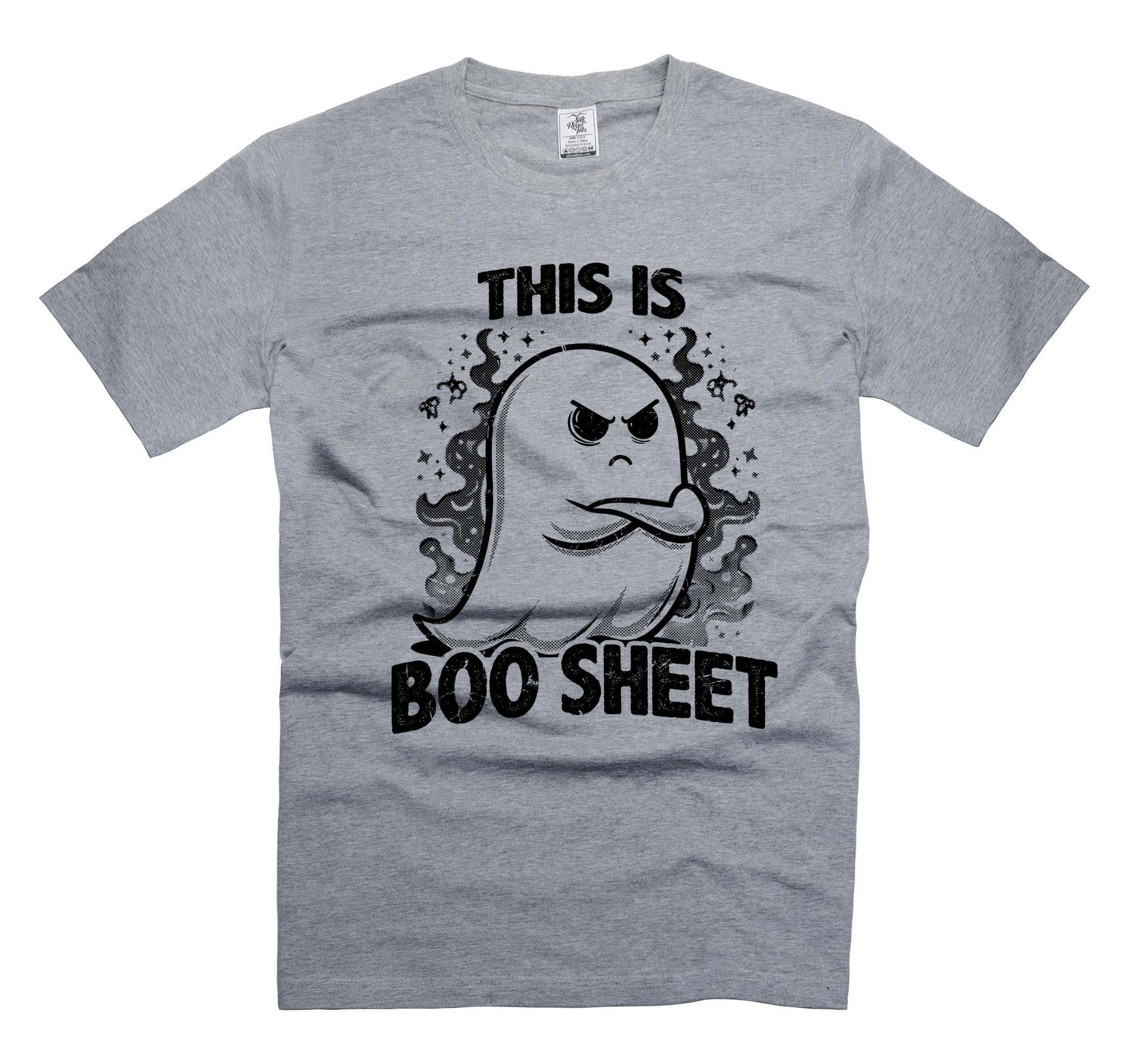 Mens Halloween t-shirt This is Boo Sheet T-Shirt Cute Ghost Shirt ...