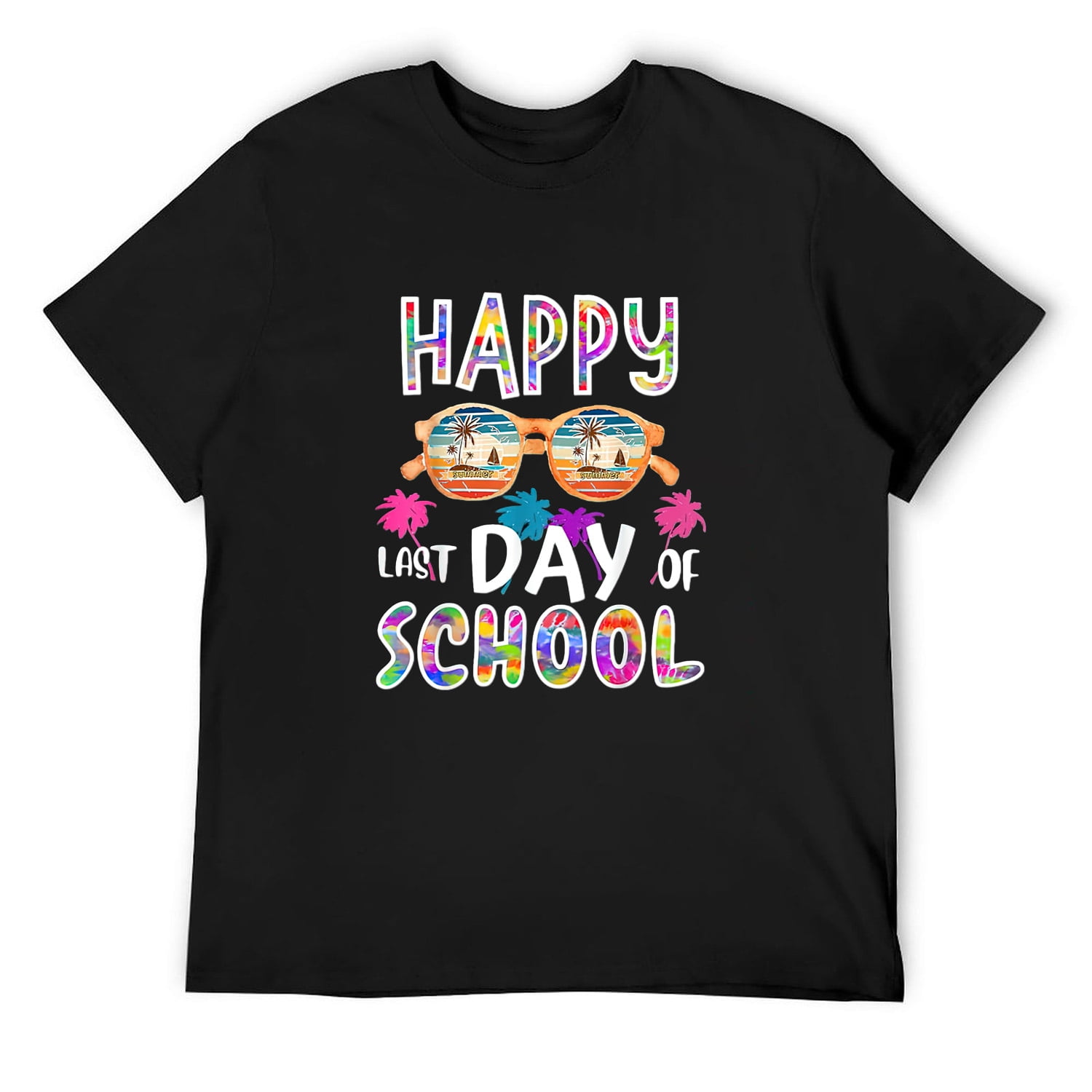 Mens Happy Last Day Of School Teacher Student Graduation 2022 T-Shirt ...
