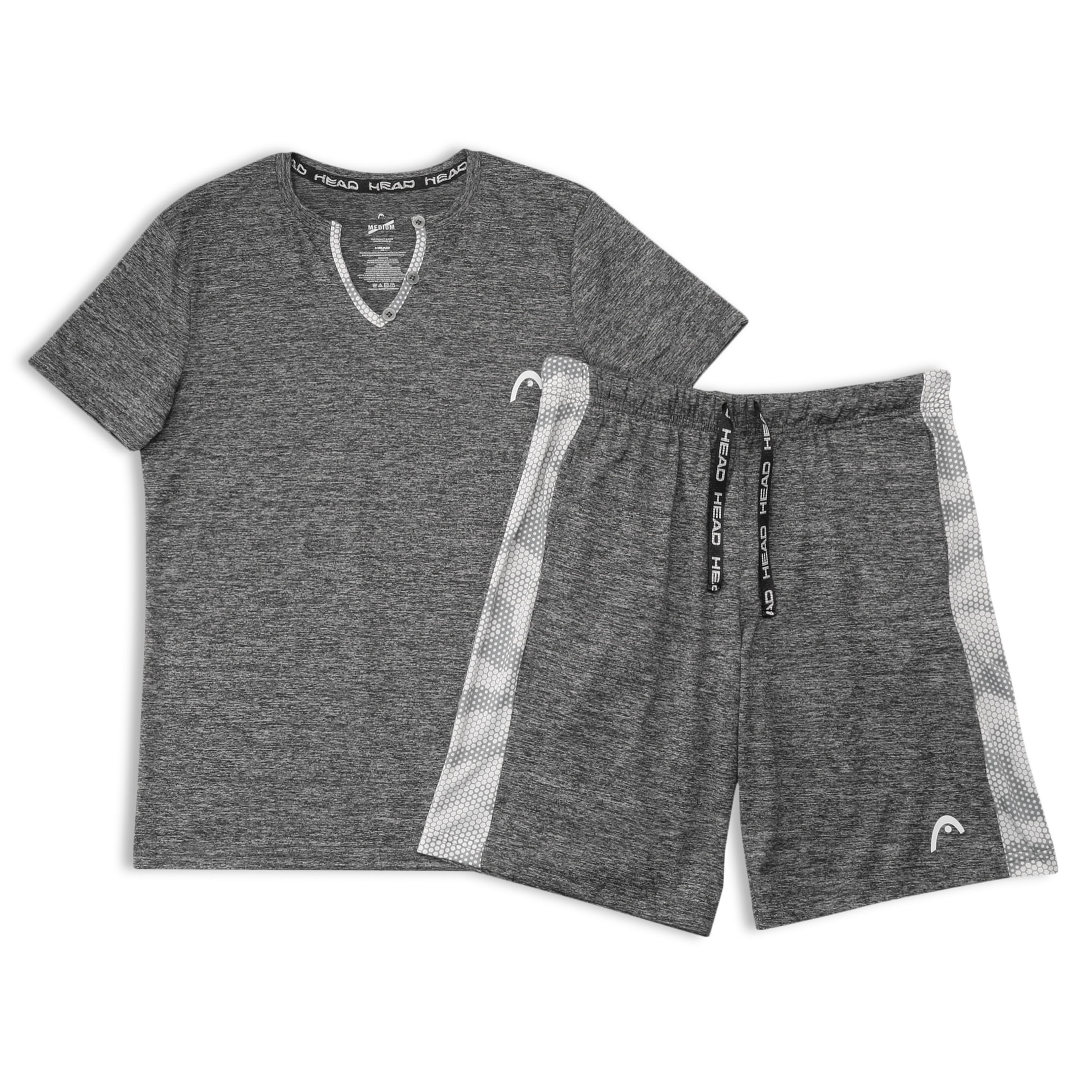 Mens Head Super Soft Lounge Short Set - Walmart.com