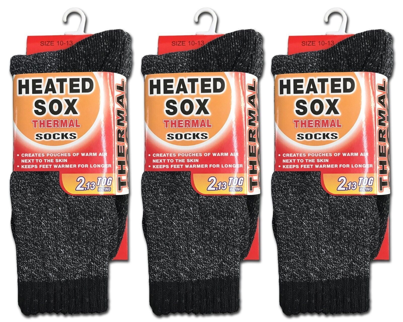Mens Heated Sox Socks Thermal Socks Keeps Feet Warmer Longer - Walmart.com