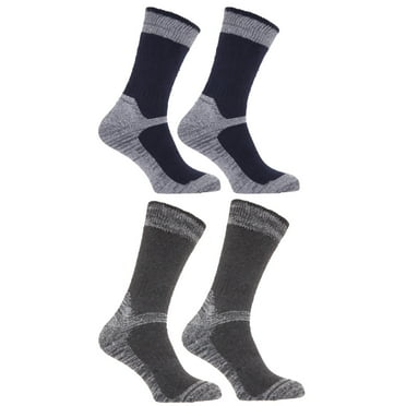 Sock Snob - Mens 6 Pack Long Knee High Work Socks for Steel Toe Boots ...