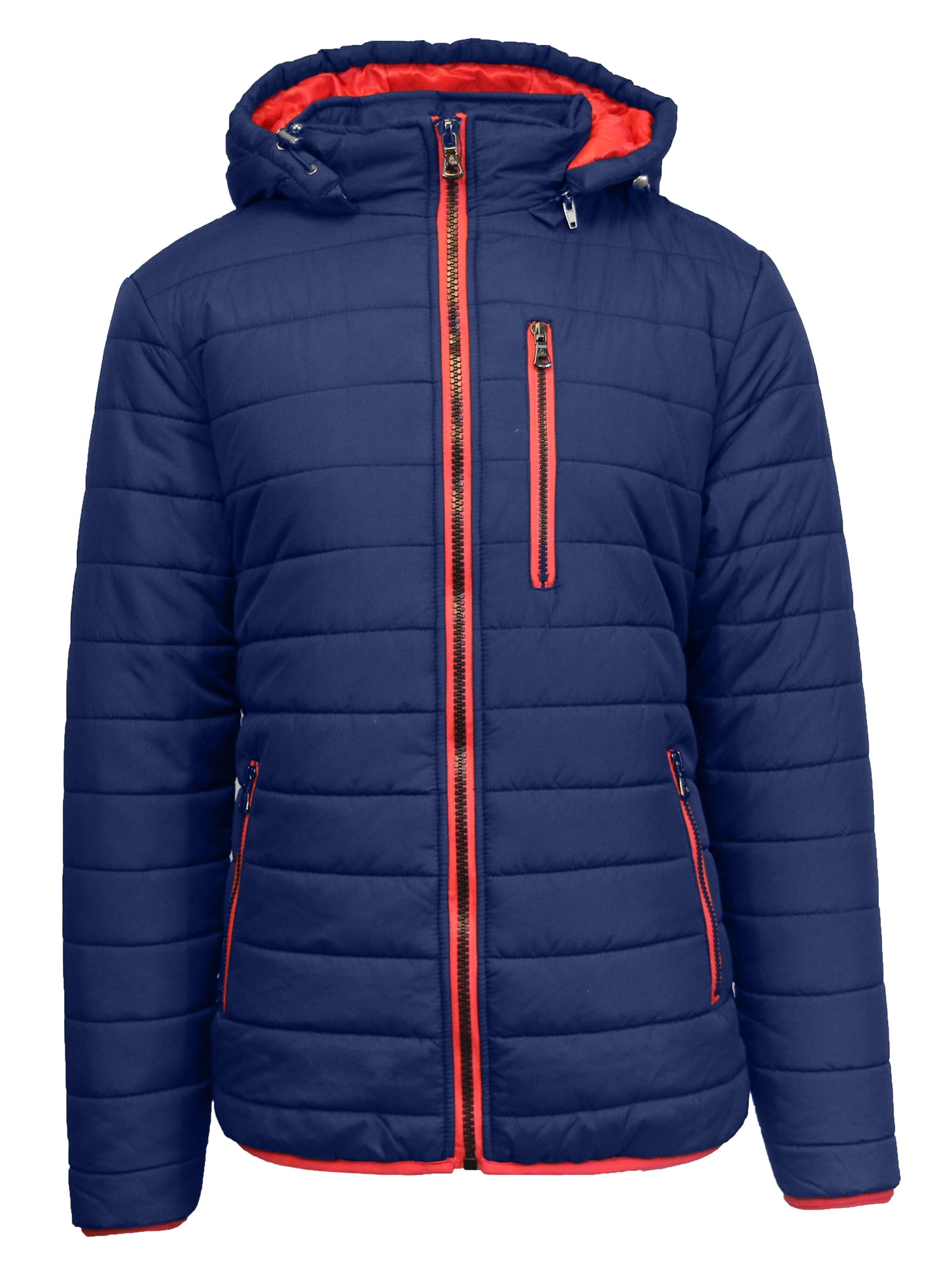 Mens Heavyweight Puffer Bubble Jacket - Walmart.com
