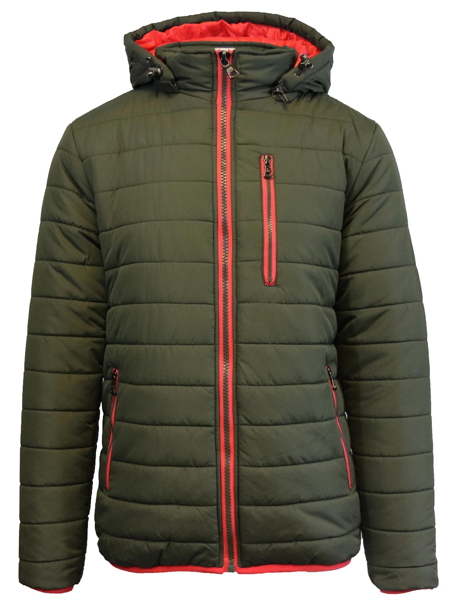 Mens Heavyweight Puffer Bubble Jacket - Walmart.com