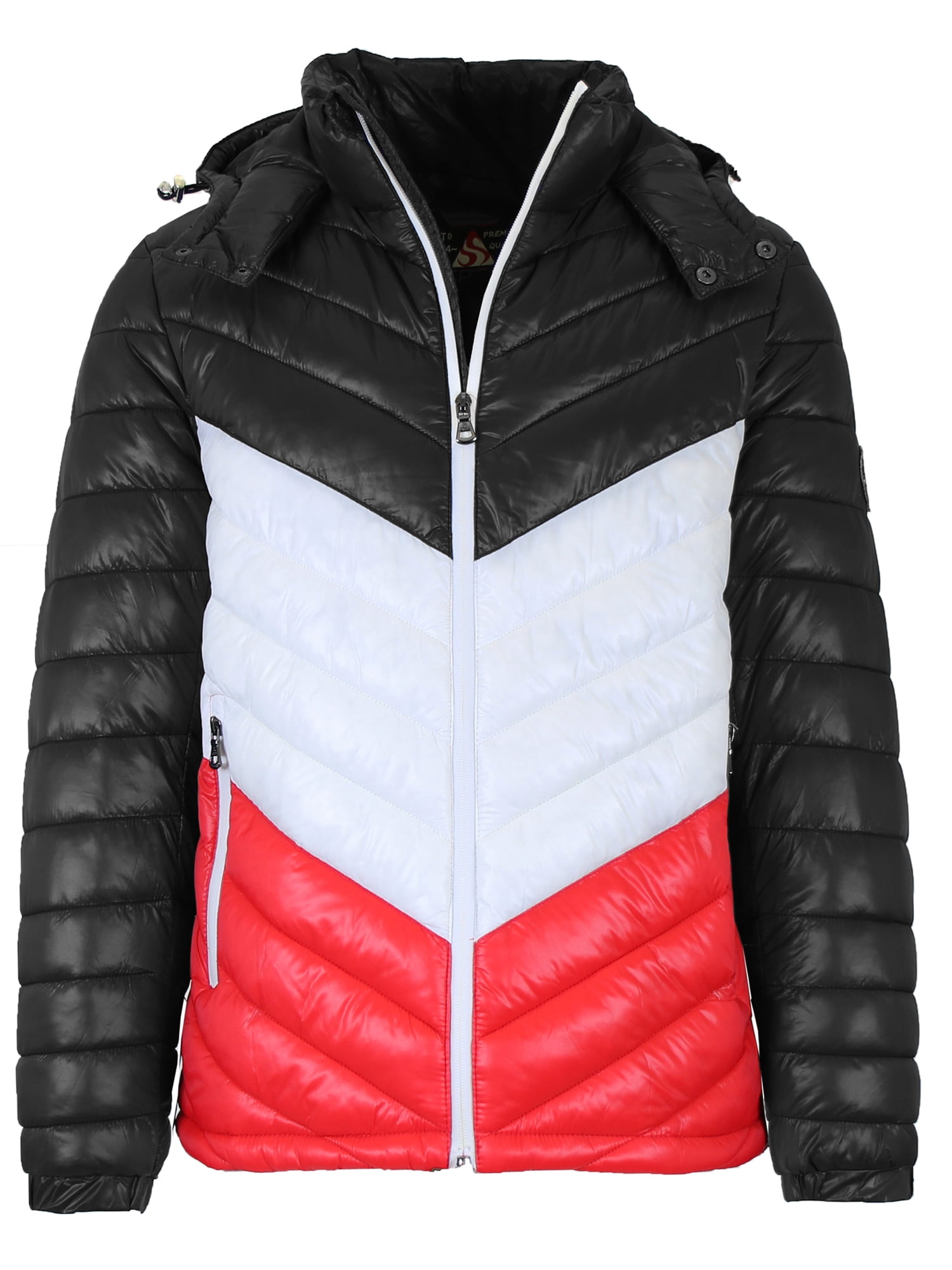 Mens Heavyweight Puffer Bubble Jacket - Walmart.com