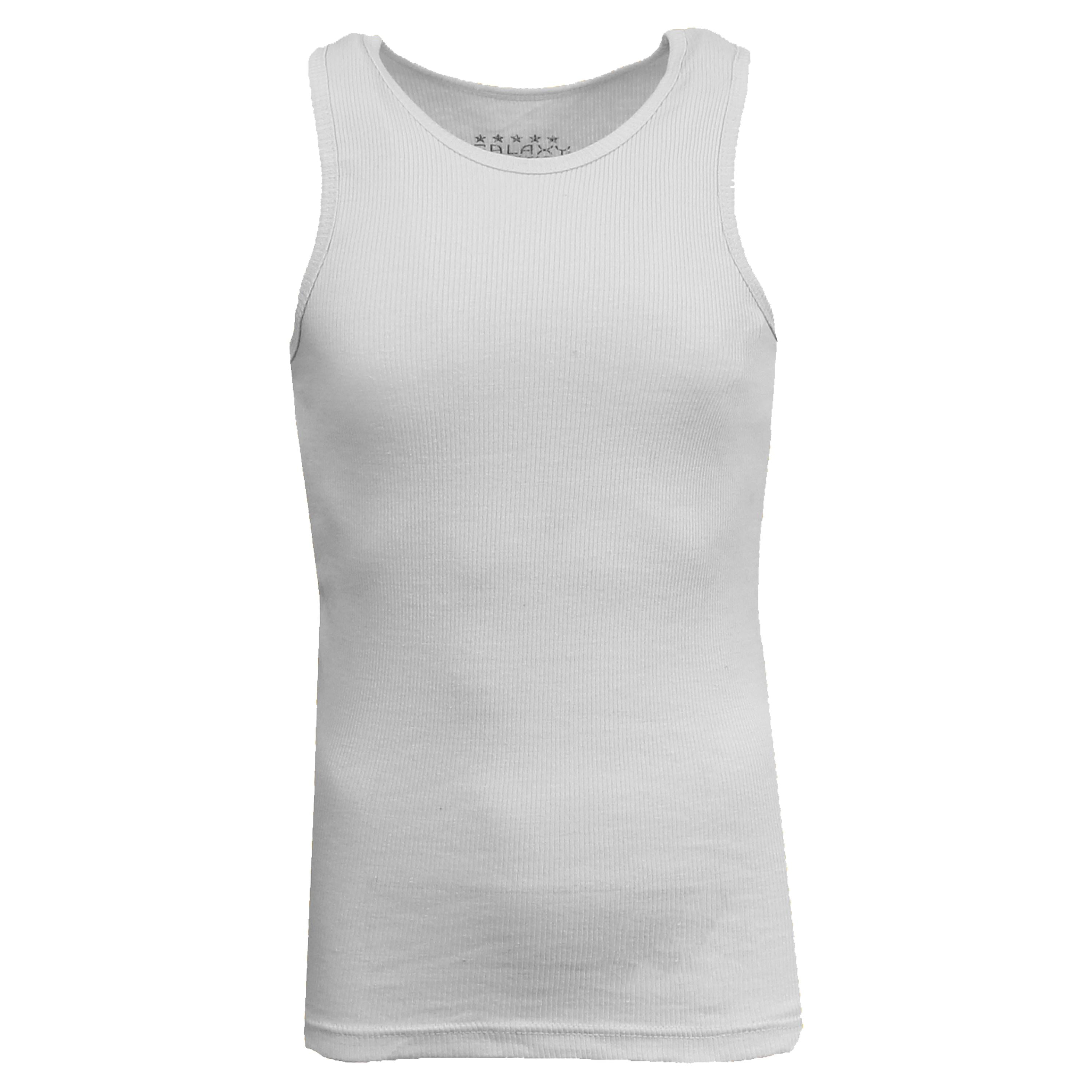 Men's Cotton Sleeveless Heavyweight Ribbed Tank Top - Walmart.com