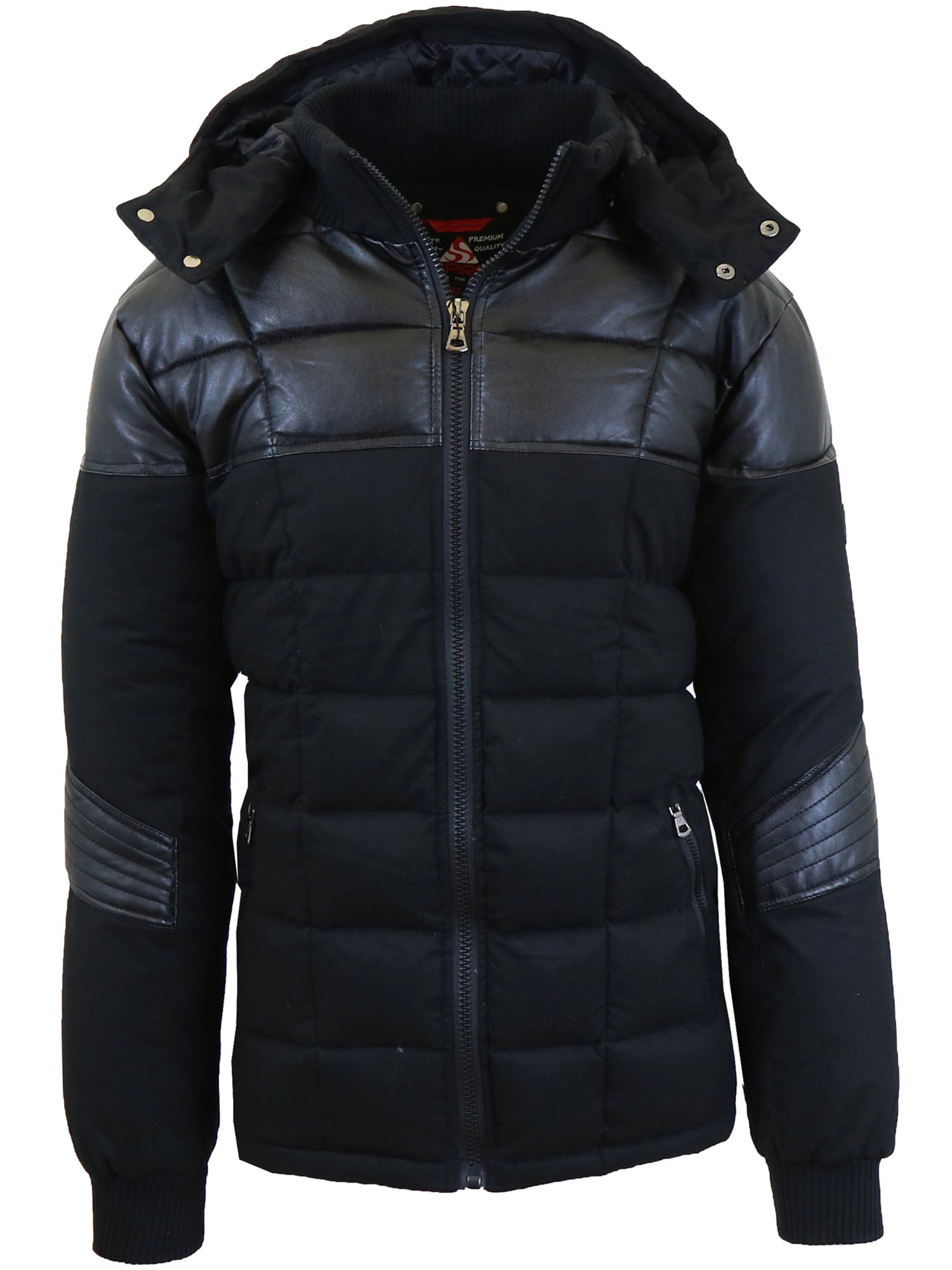 Mens Heavyweight Western Puffer Jacket - Walmart.com