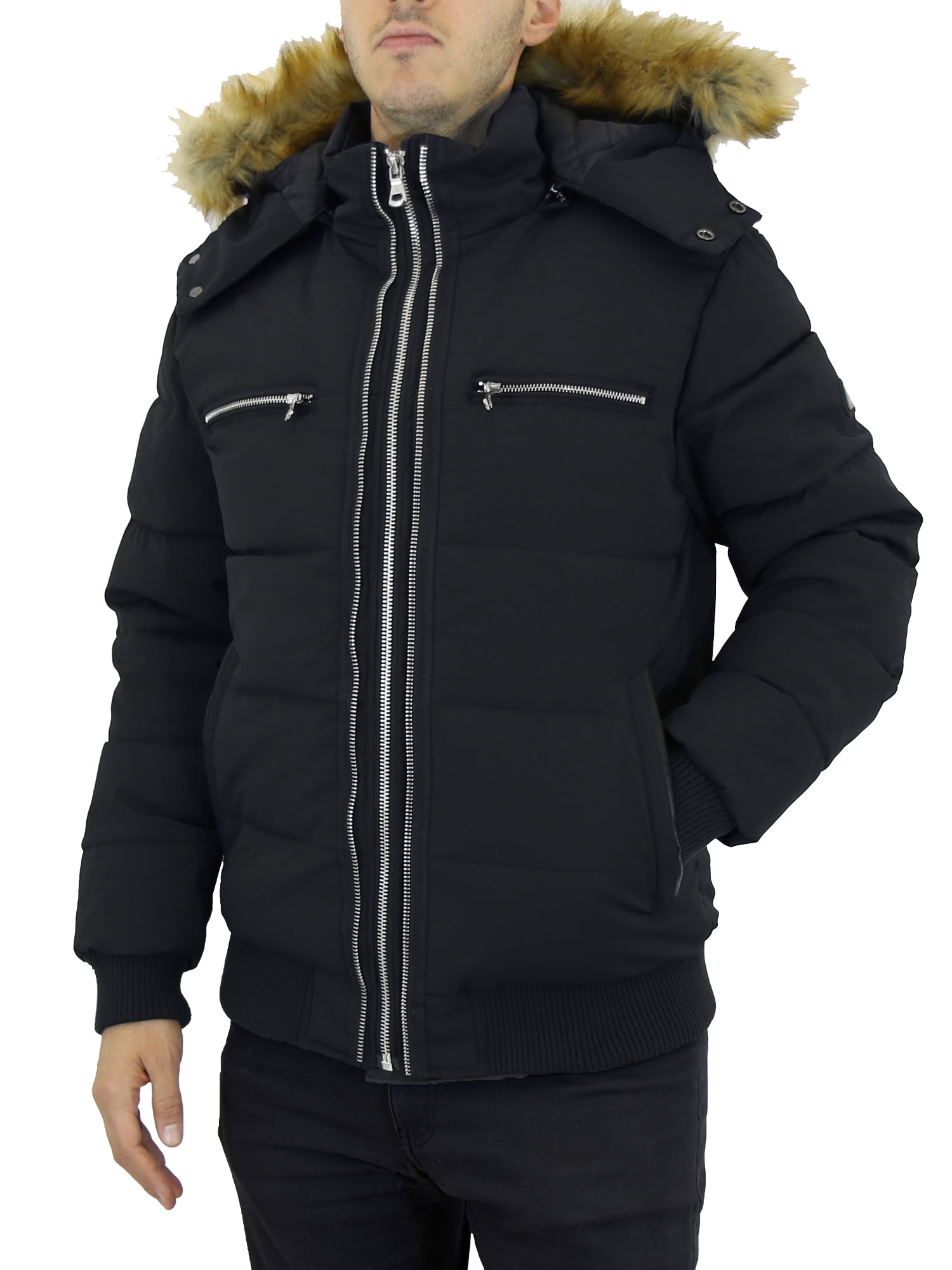 Mens Heavyweight Western Puffer Jacket - Walmart.com
