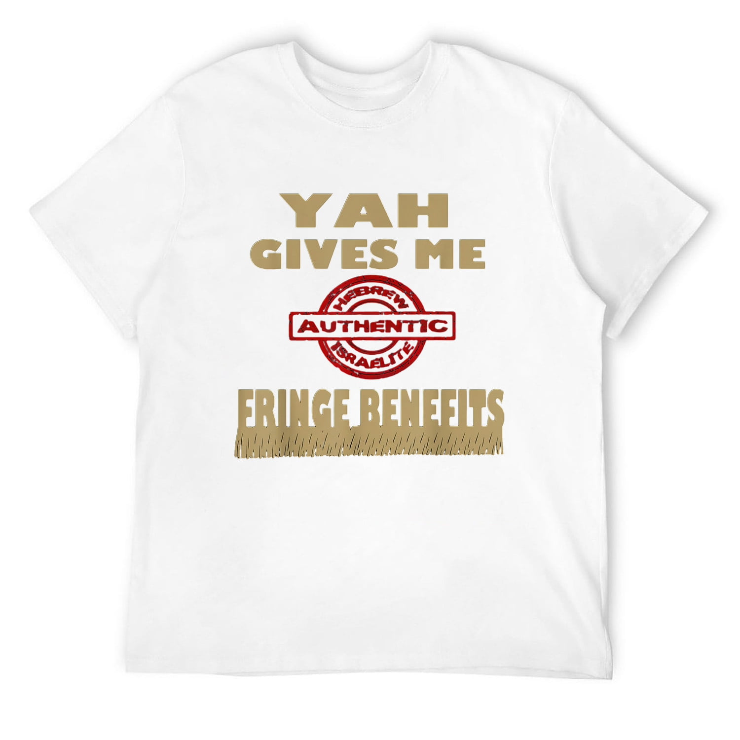 Mens Hebrew Israelite Tribe Of Judah Hebrew Fringes Yah's Chosen T ...