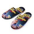 Mens Henry Danger Slippers Non-Slip Fuzzy House Slippers Warm Soft ...