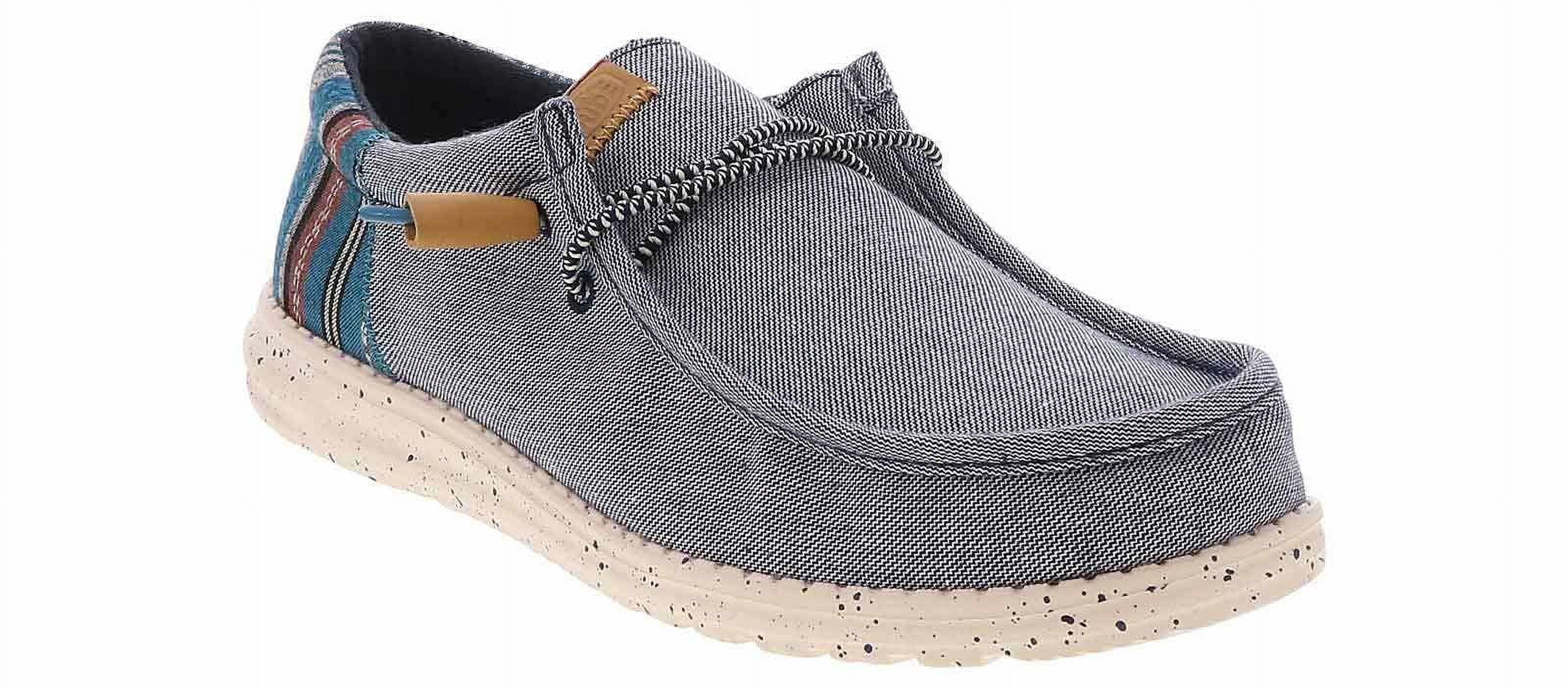 Mens Hey Dude Wally Funk Baja Navy Casual Shoe - Walmart.com