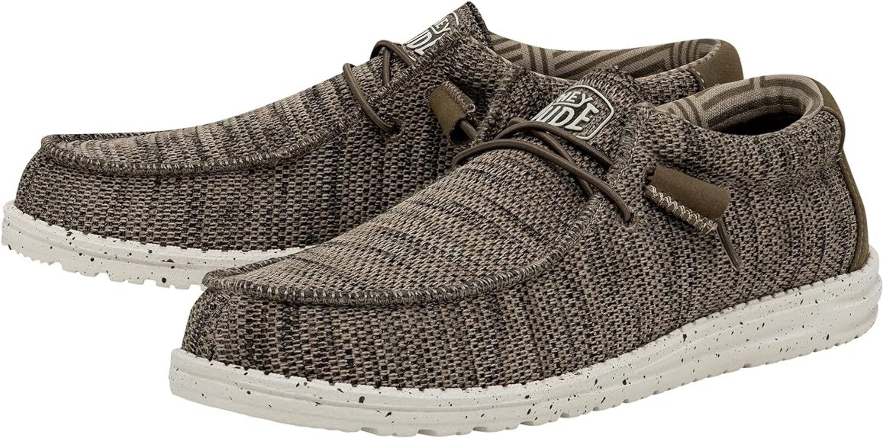 Mens Hey Dude Wally Sox Brown Casual - Walmart.com