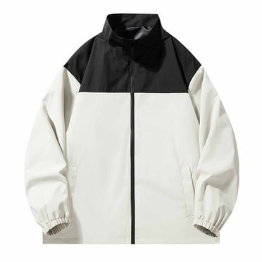 Mens Big &Tall Jackets Plus Size M-6XL with Hood Pockets Waterproof ...